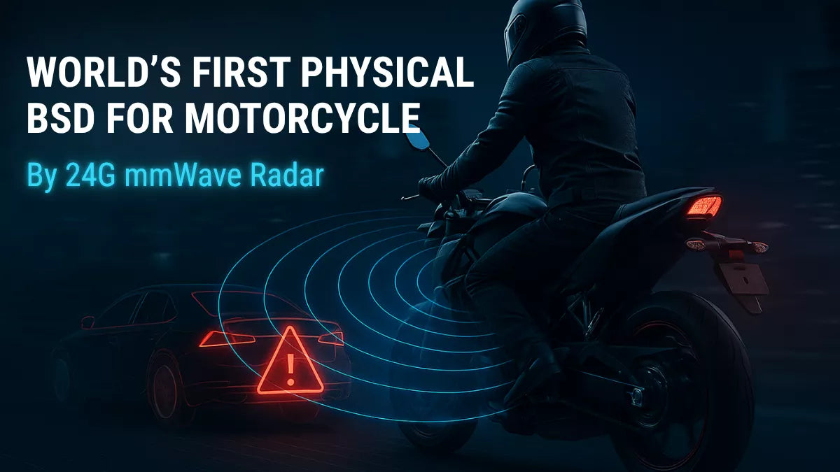 Aoocci BX – World's First 24GHz Radar BSD for Motorcycles