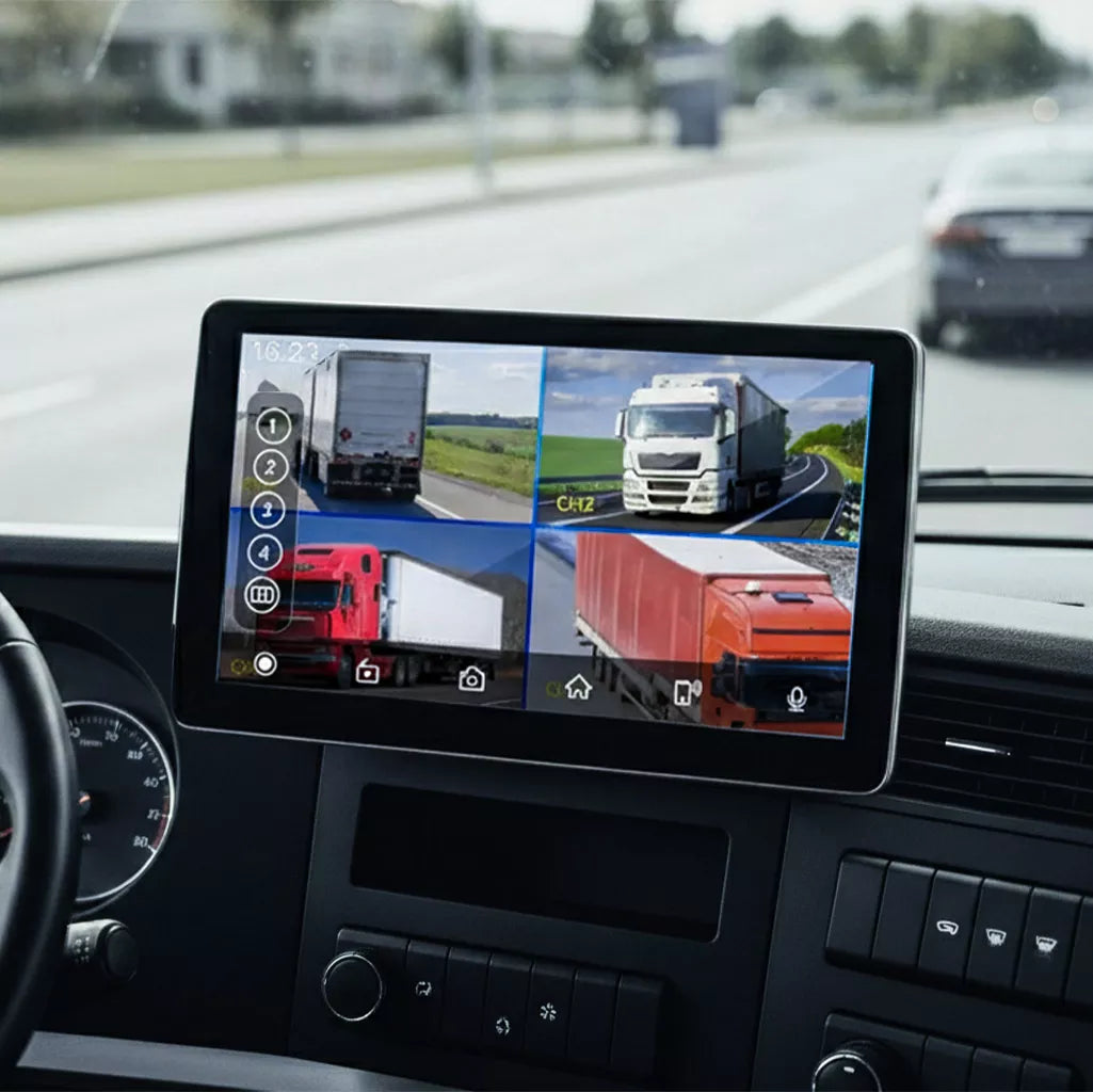 Best Truck & RV CarPlay Displays 2026 | Large Screen with Dash Cam ...