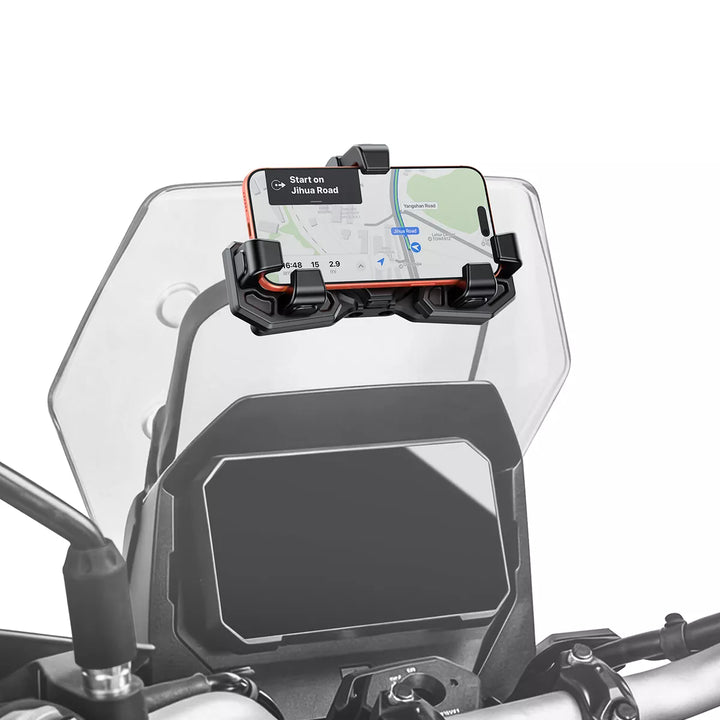 Aoocci Motorcycle Phone Mount Wireless Charger – 15W, CNC Metal & Anti ...