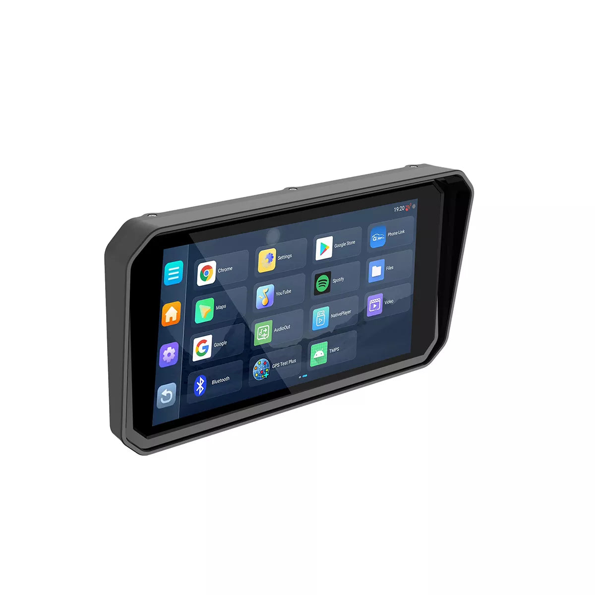 Aoocci U6/U7 Motorcycle GPS Navigation System – Android 14.0, Offline Maps, TPMS